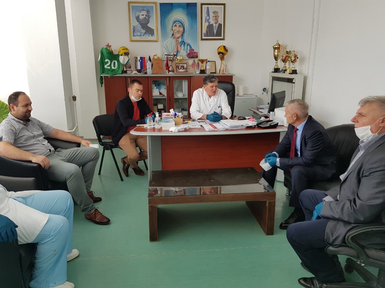 ELEZAJ VIZITOI QKMF-në - Komuna Klina